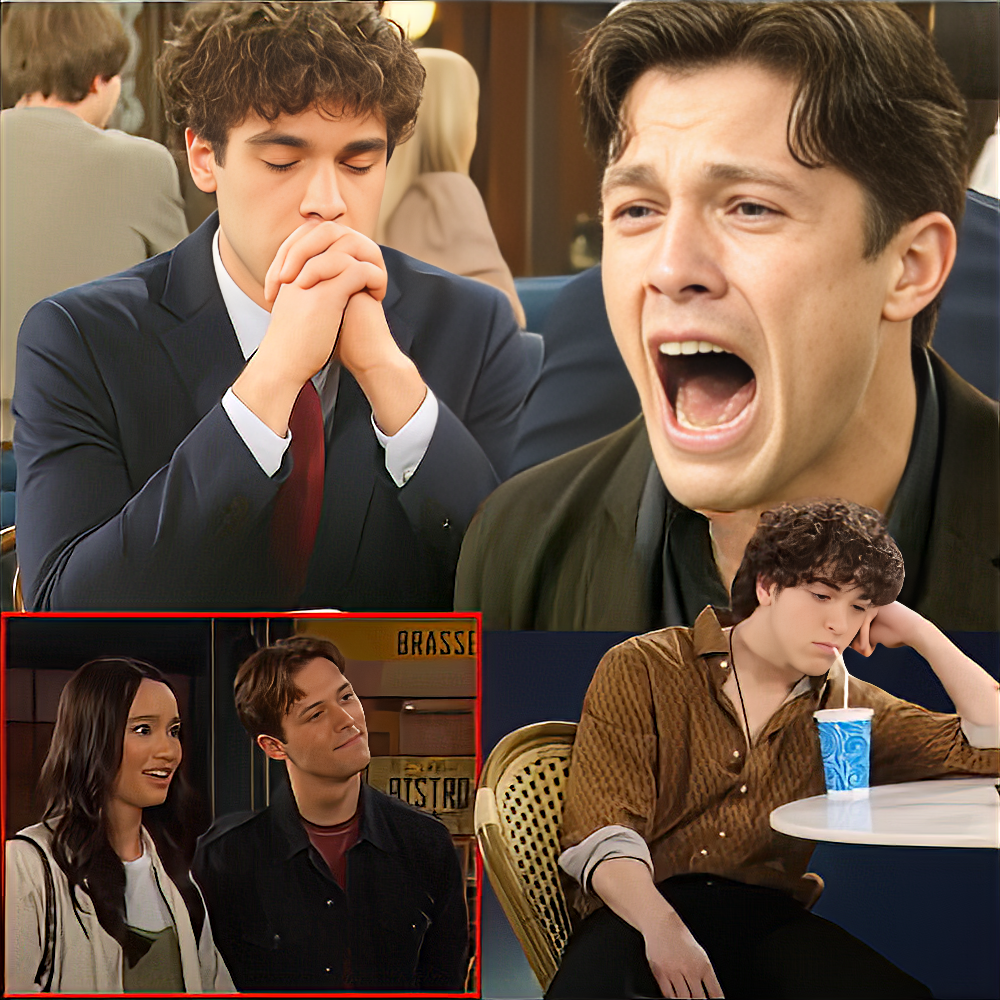 Aaron returns at the prom to drop a big bomb on Tate Days of our lives ...